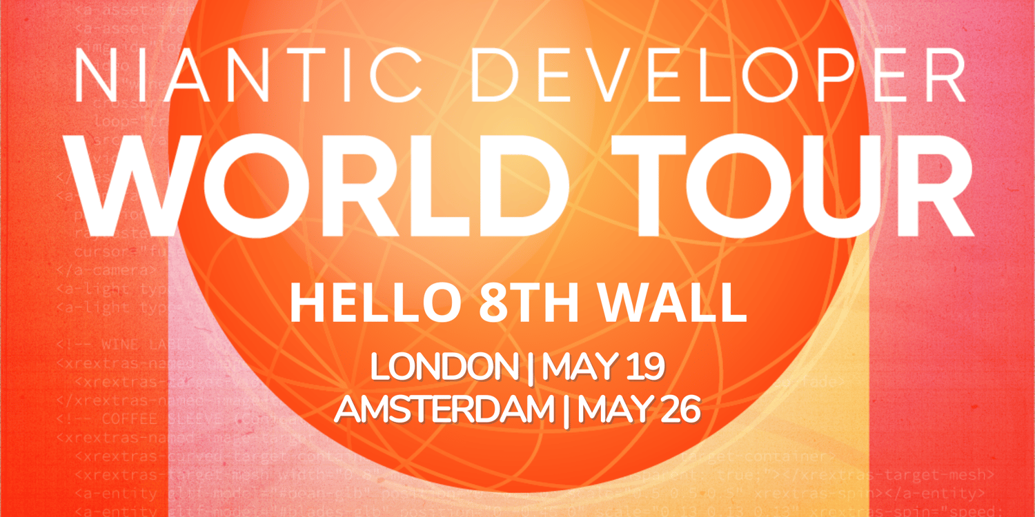 Announcing “Hello 8th Wall” Workshops in Europe | 8th Wall