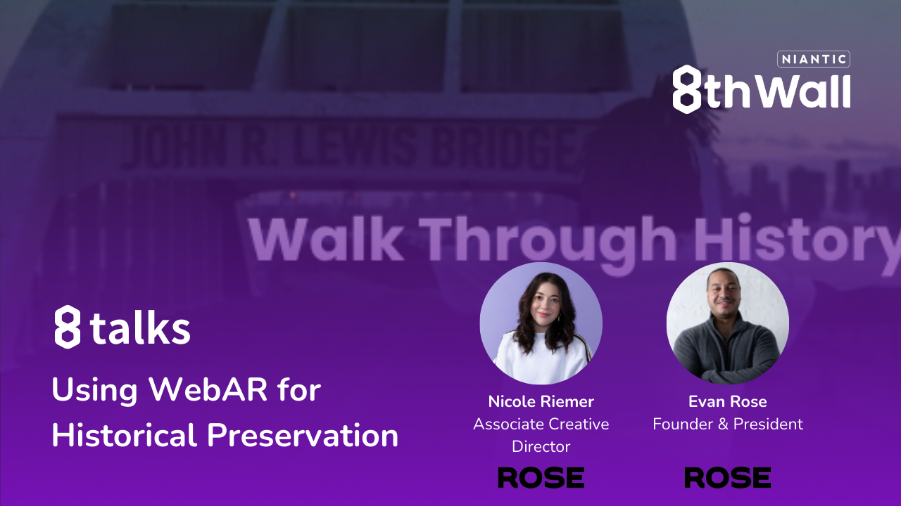 Using WebAR for Historical Preservation | 8th Wall